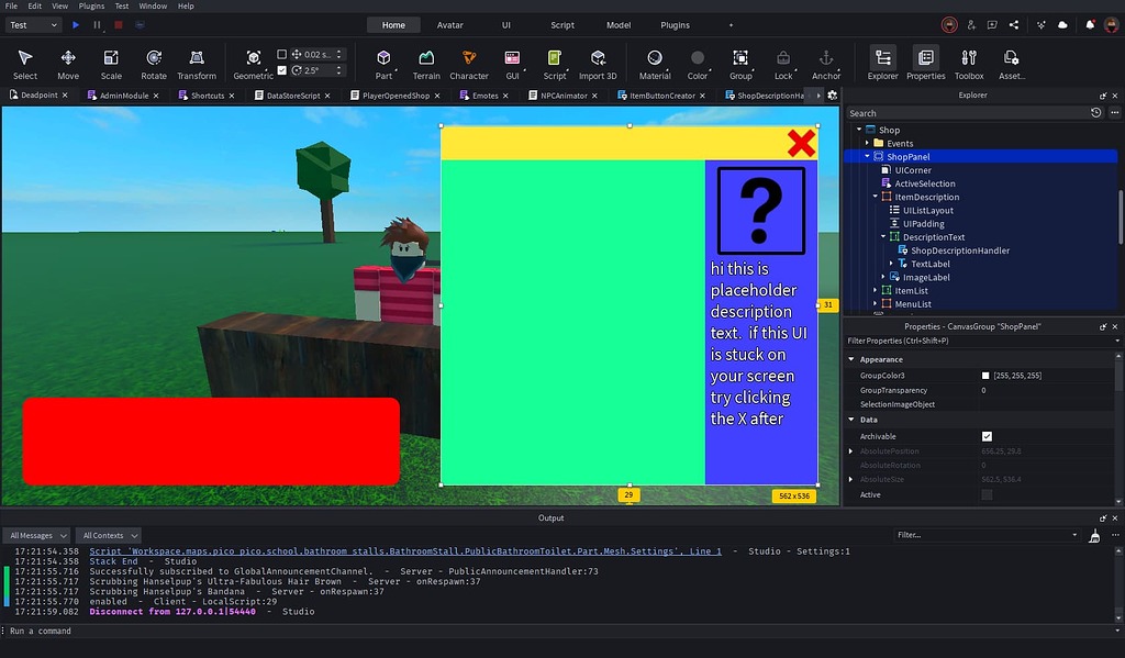 How do I make a ScrollingFrame's CanvasSize adjust to the text within it? - Scripting Support ...