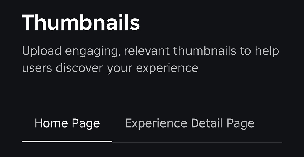 Game thumbnail not showing up - Platform Usage Support - Developer Forum | Roblox
