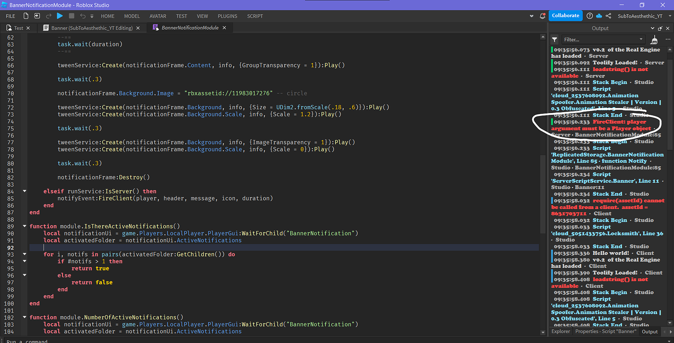 Product: Banner Notify | Best Way To Notify! - Community Resources ...