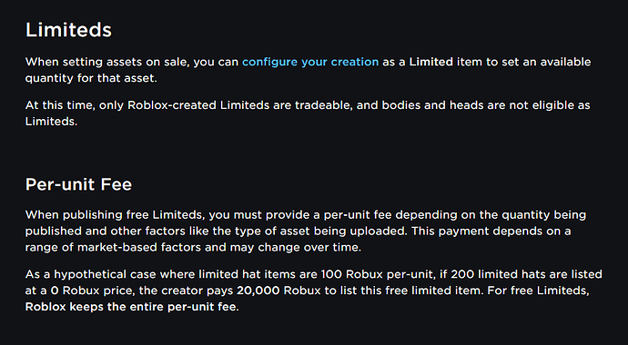 How much per unit fee limiteds? - Platform Usage Support - Developer ...