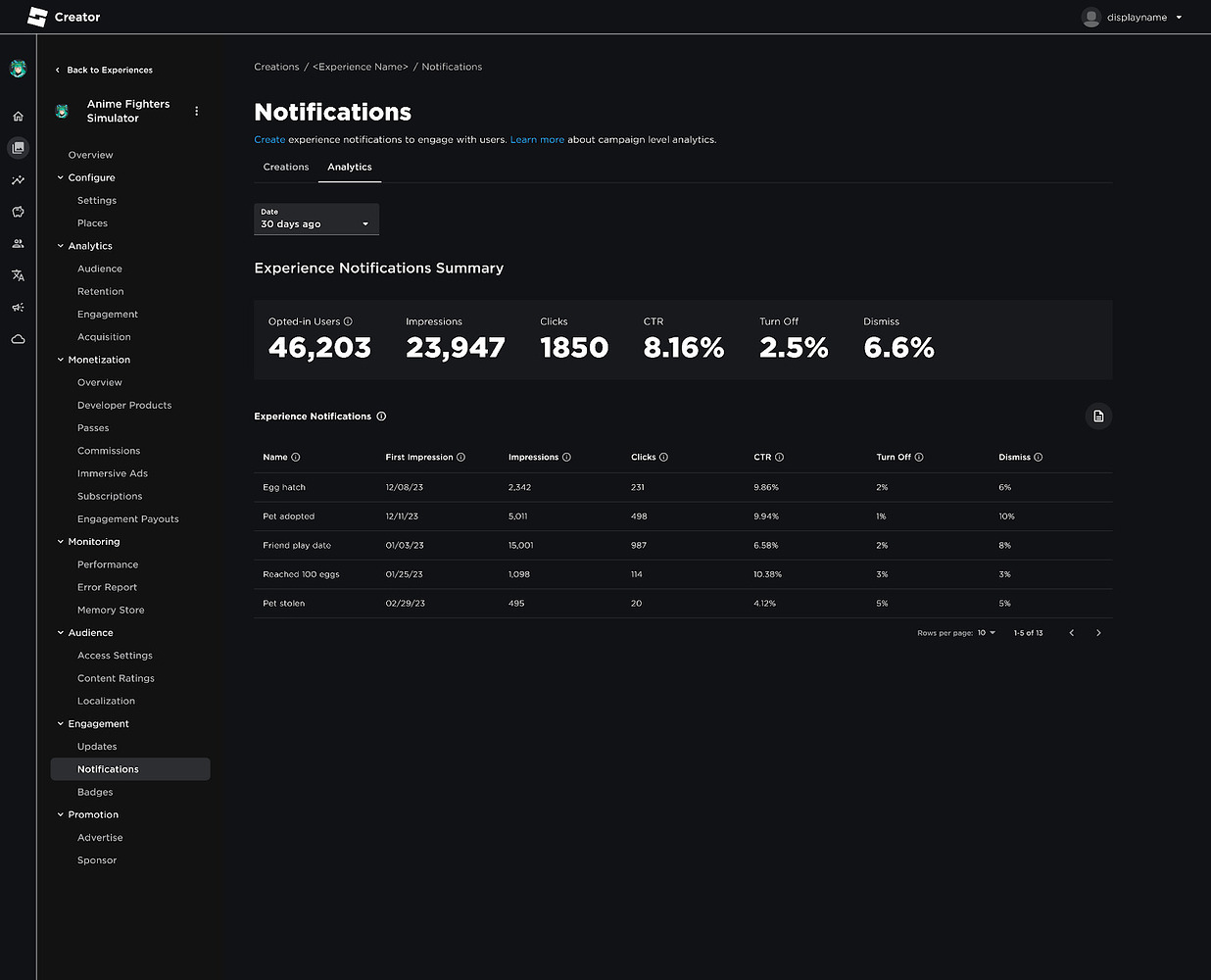 Introducing Experience Notifications - Announcements - Developer Forum ...