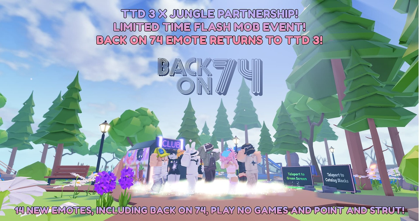 TTD 3 | Change Logs - Bulletin Board - Developer Forum | Roblox