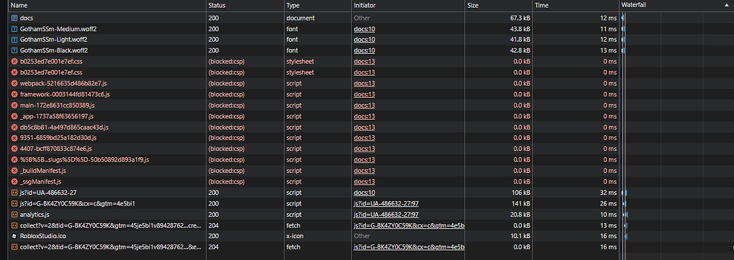 Docs cannot be accessed - Creator Hub (create.roblox.com) Bugs ...