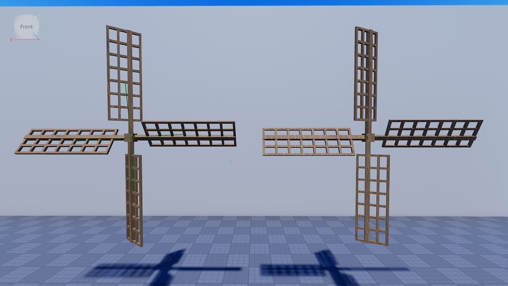 Windmill model aerodynamic/wind optimization - Building Support - Developer Forum | Roblox
