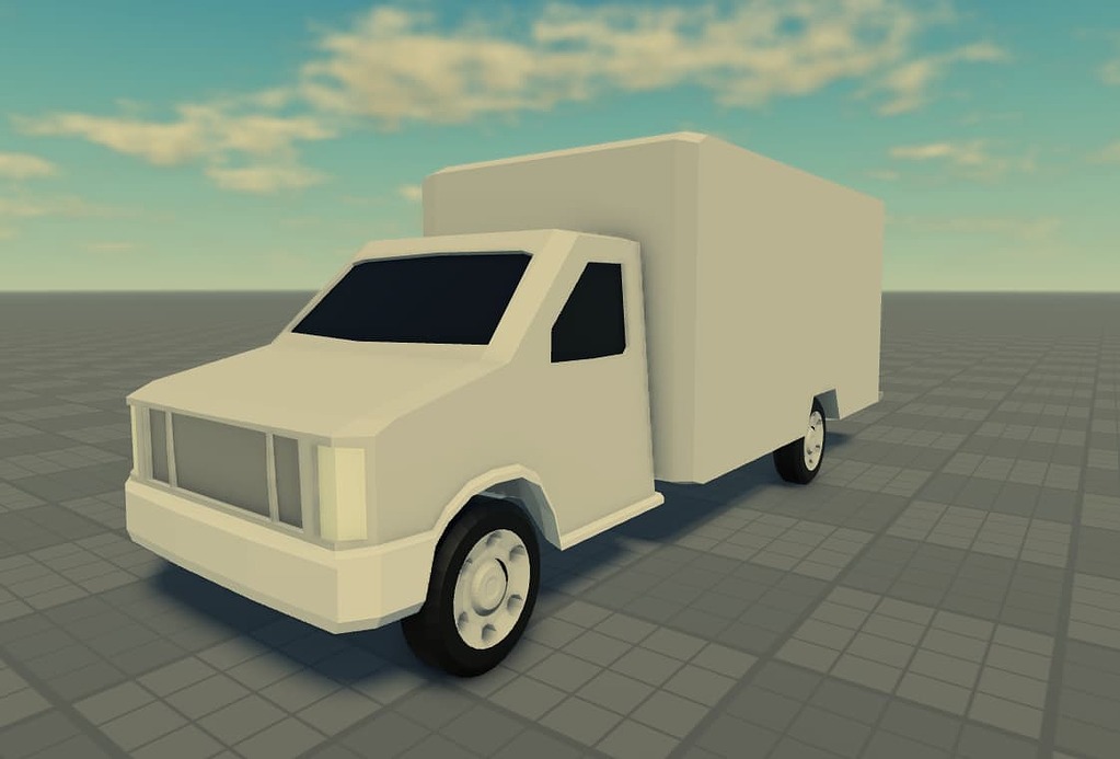 I made a low poly Box truck - Creations Feedback - Developer Forum | Roblox