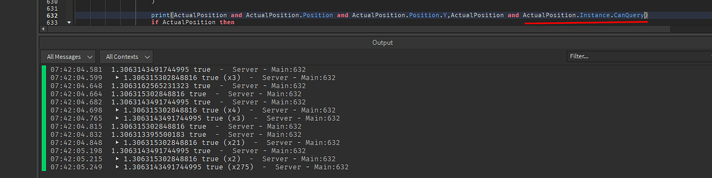 Trying to Raycast the pet right above the ground. The Pet still falls through the ground ...