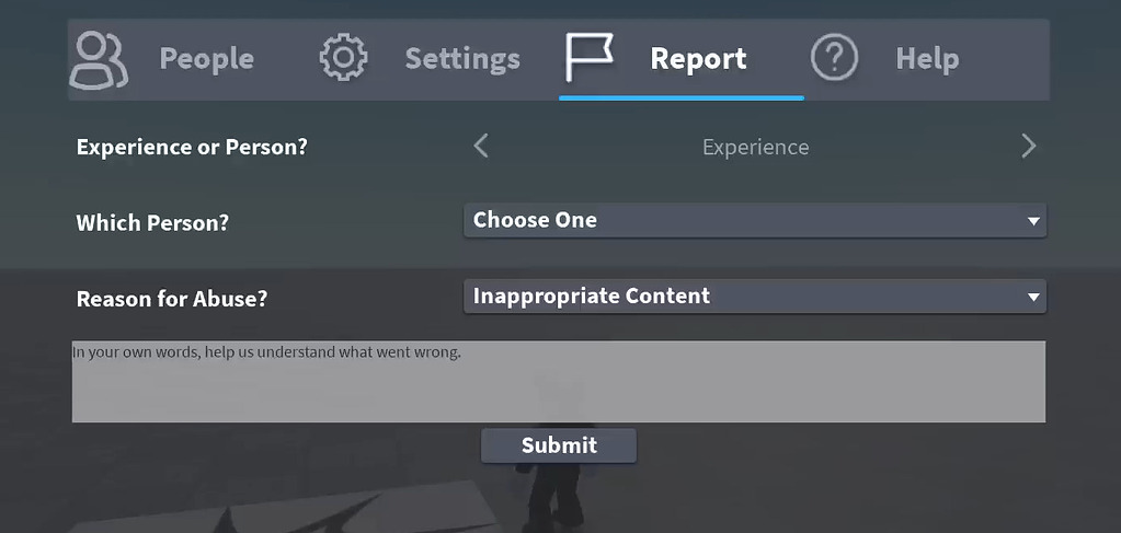 In-game menu on Xbox either shows options in areas it shouldn't or just ...