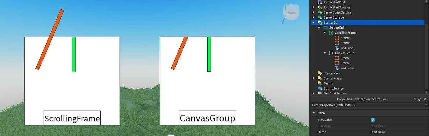 Rotated UI elements don't work with ScrollingFrames - Scripting Support ...