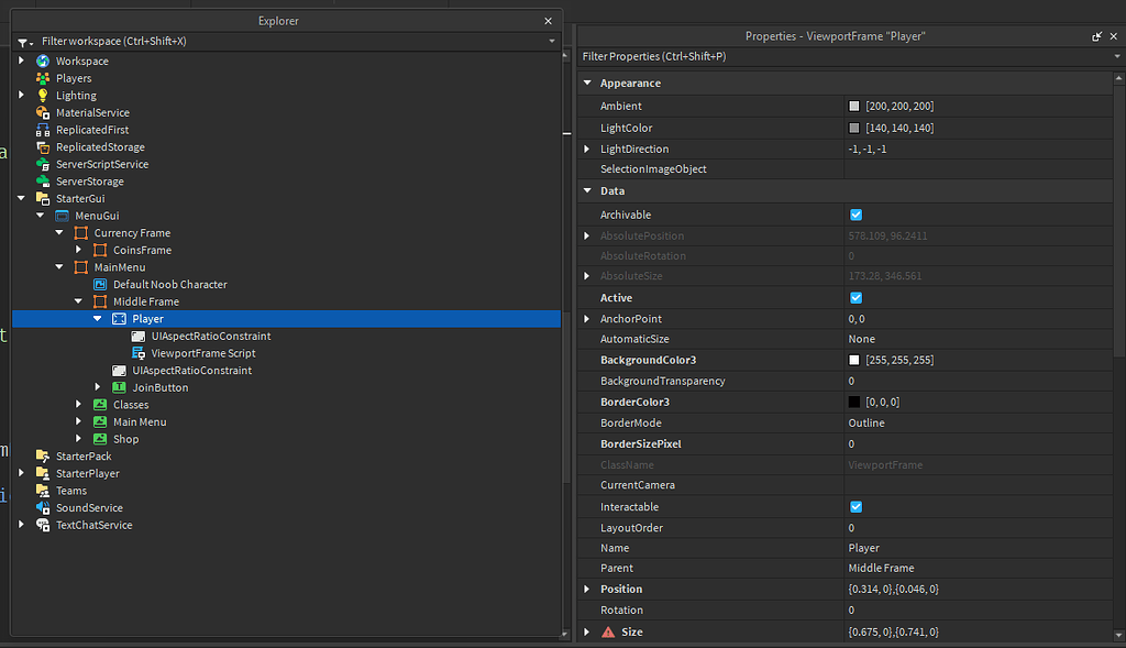 Cloned Char of a Player in a ViewportFrame won't play an Animation - Scripting Support ...