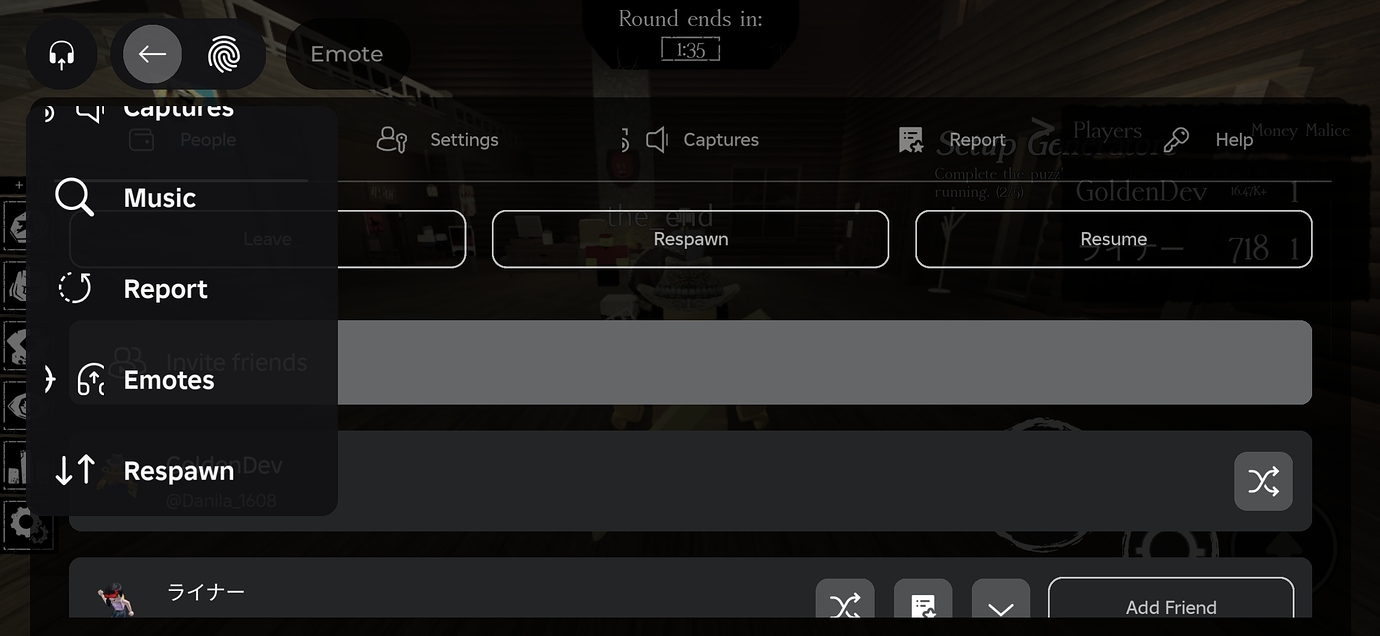 [Mobile] The button icons were accidentally "mixed up" in core gui - Roblox Application and ...