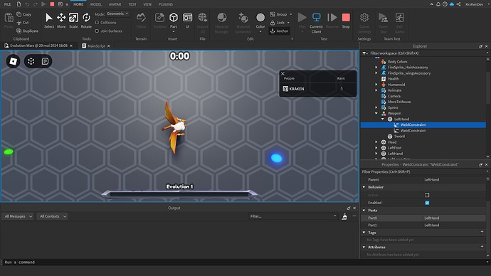 Impossible to assign Part0 of WeldContraint - Scripting Support ...