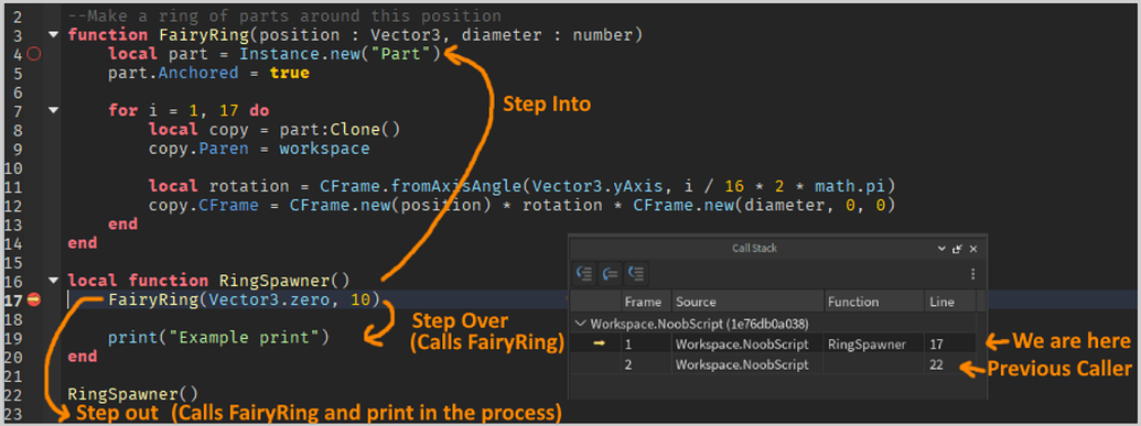 Using the Debugger - Community Tutorials - Developer Forum | Roblox