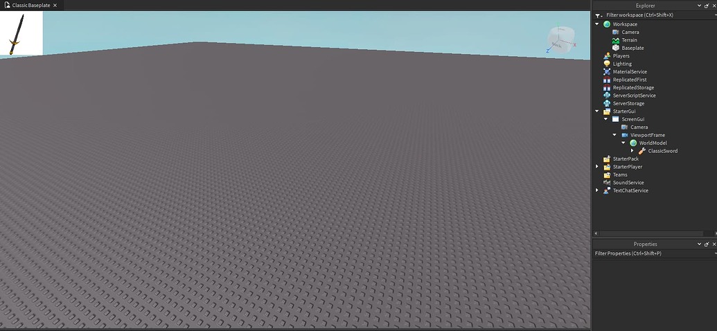Do viewport frames work while in roblox studio? - Scripting Support - Developer Forum | Roblox
