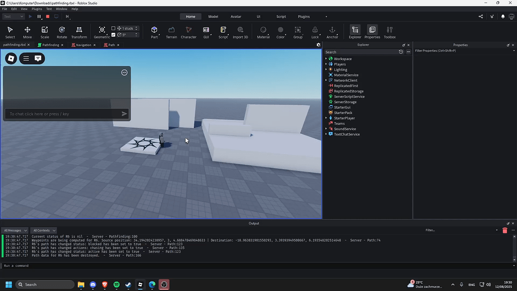 Pathfinding cancels itself out immediately - Scripting Support - Developer Forum | Roblox