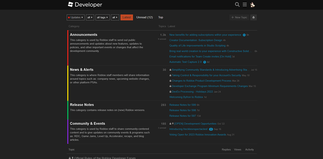 DevForum Condensed (DevForum Redesign) - Community Resources ...