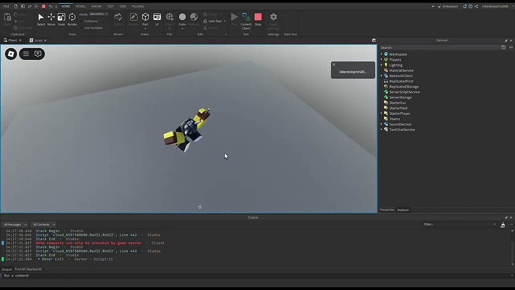 AssemblyLinearVelocity is extremley inconsistent - Engine Bugs ...