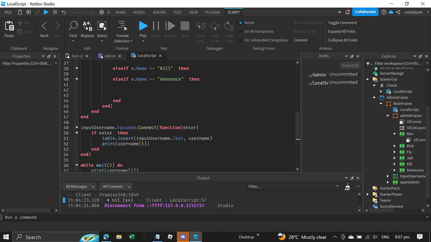 How to insert inputed message in textbox in table variable - Scripting Support - Developer Forum ...