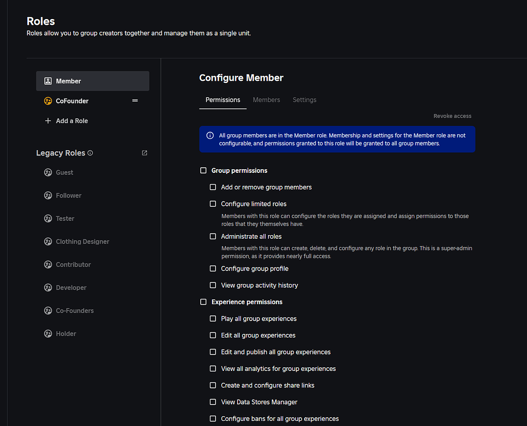 New Role Manager is Scary - Website Features - Developer Forum | Roblox