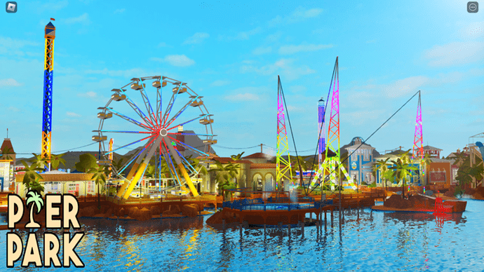 The Seaside Pleasure Pier Roblox It's A Blast' : The Coast Walker