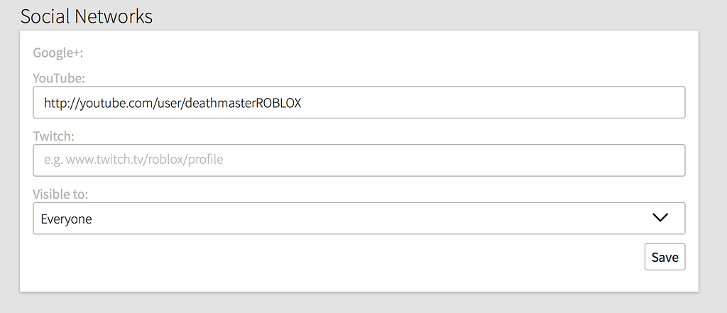 Twitter social network link gone? - Website Bugs - Developer Forum | Roblox
