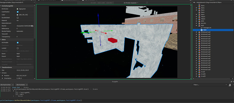 GetPartBoundsInBox giving "false" outputs - Scripting Support - Developer Forum | Roblox