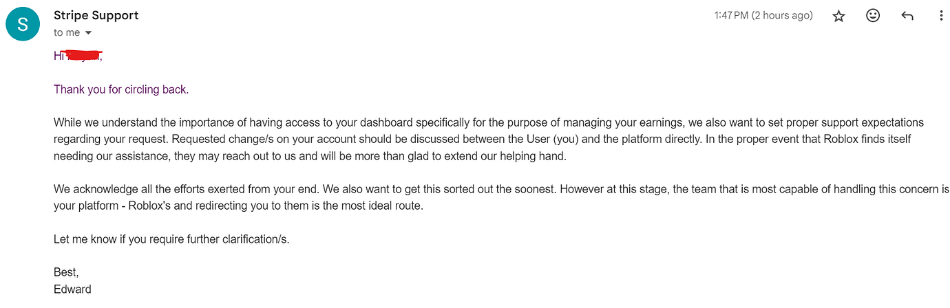 How Do You Talk To A Human On Roblox Support Platform Usage Support Developer Forum Roblox 