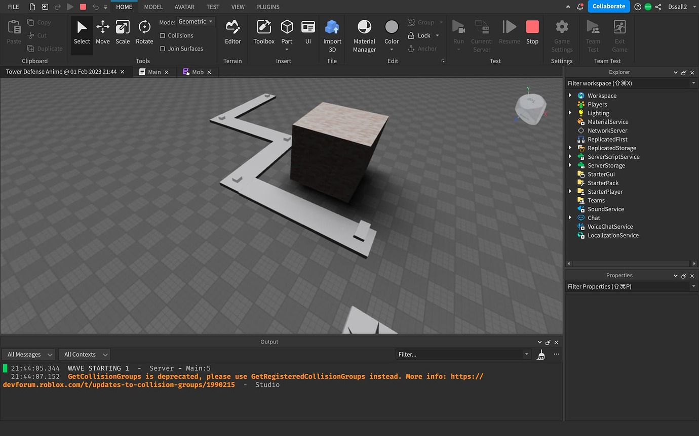 No, it's a new wave. Tower defense. HELP! - Scripting Support - Developer Forum | Roblox