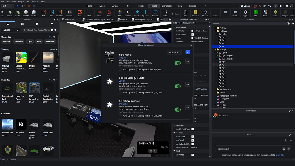 Some Plugins Not Showing Up - Scripting Support - Developer Forum | Roblox