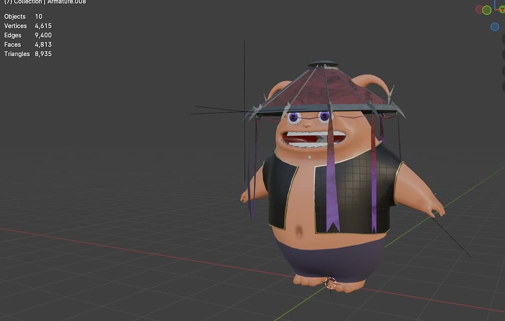 My first Character and My first Post! - Art Design Support - Developer ...