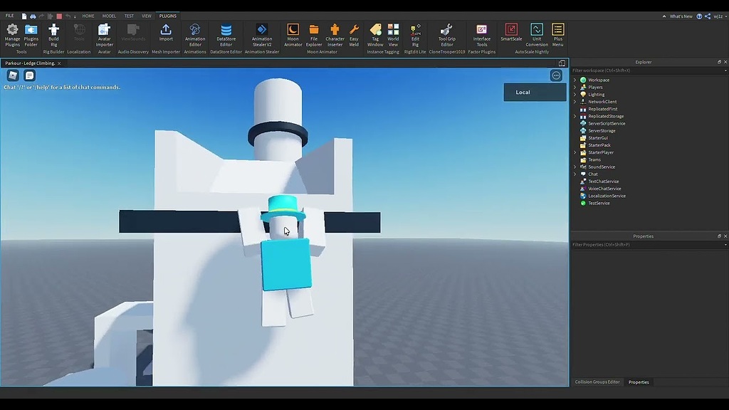Creating an advanced ledge climbing system - Scripting Support - Developer Forum | Roblox