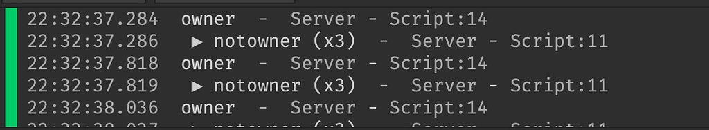 Why Does This Print Out False Outputs Sometimes Scripting Support Developer Forum Roblox
