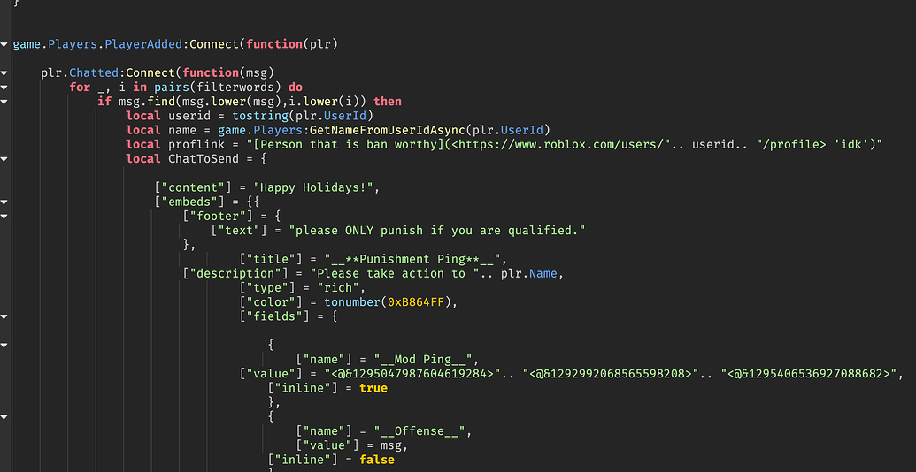 Getting an Unfiltered Message - Scripting Support - Developer Forum | Roblox