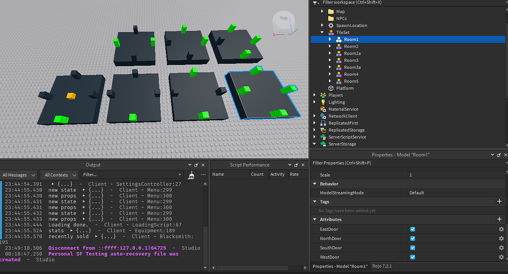 Script Help - Procedural/Randomly Generated Dungeon - Scripting Support - Developer Forum | Roblox