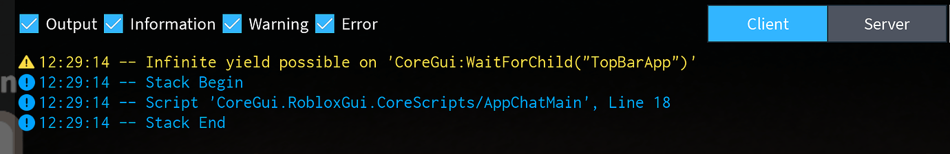 Roblox chat button is still visible when chat is disabled - Engine Bugs ...