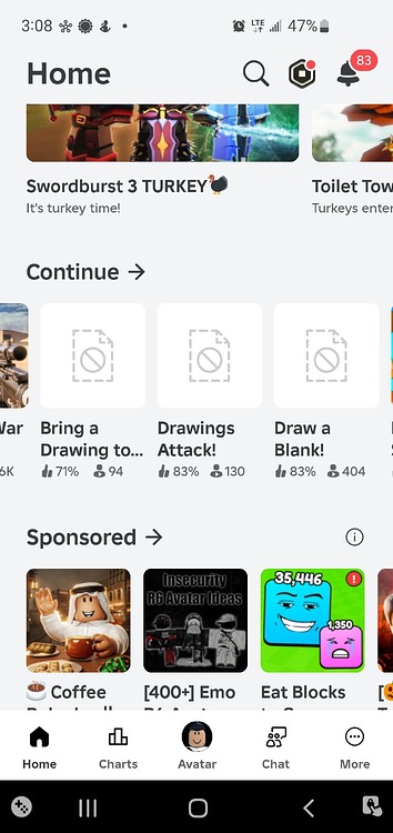 Free form games icons gone - Roblox Application and Website Bugs ...