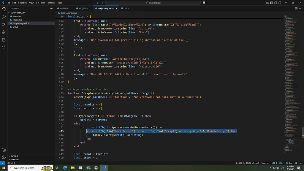 Script Analyzer-The best Roblox plugin - Creations Feedback - Developer ...
