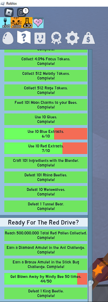 Help with creating a quest UI like in Bee Swarm Simulator - Art Design ...