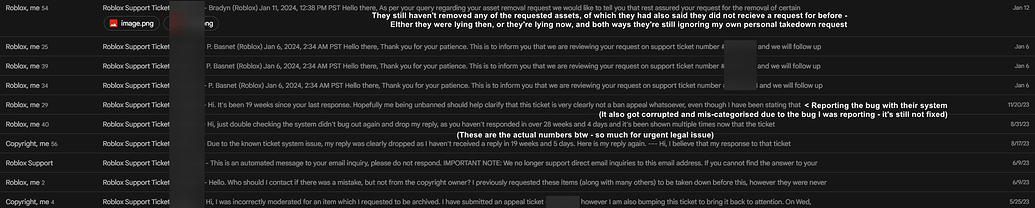 Roblox doesnt answer my support ticket - Platform Usage Support ...