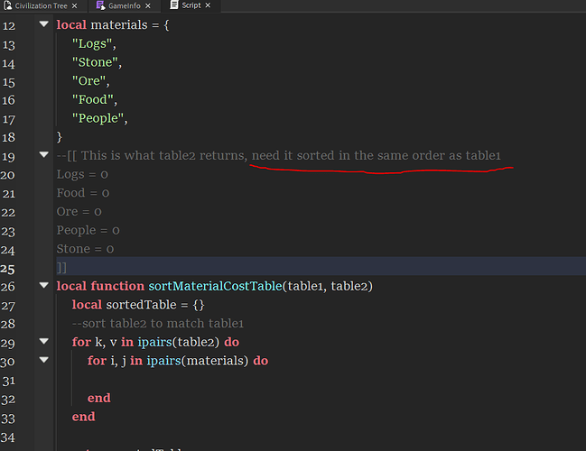 Stuck on sorting array vs table - Scripting Support - Developer Forum ... Stuck on sorting array vs table - Scripting Support - Developer Forum ...