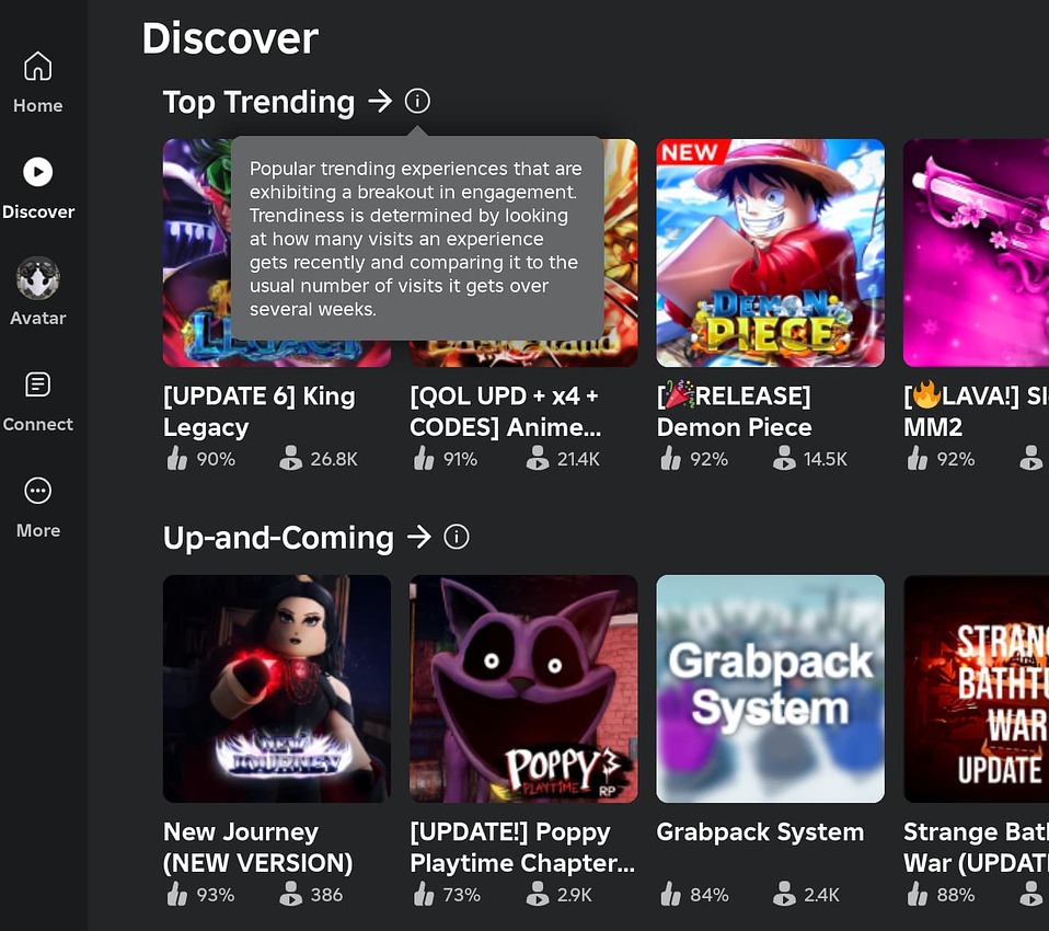 Testing an Enhanced Discover Page: Top Charts and New Sorts ...
