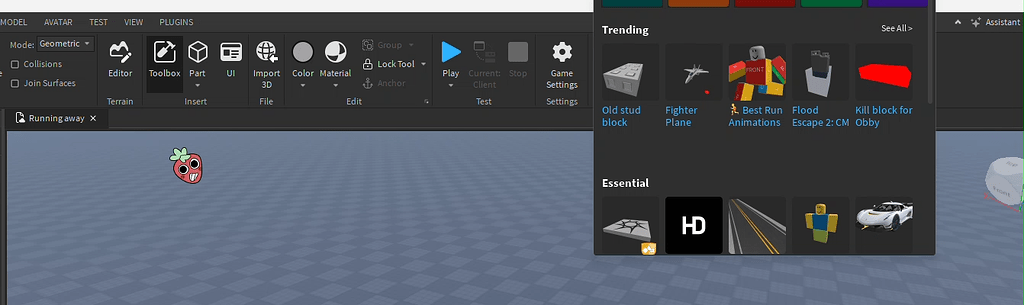 Toolbox stuck off screen - Studio Bugs - Developer Forum | Roblox