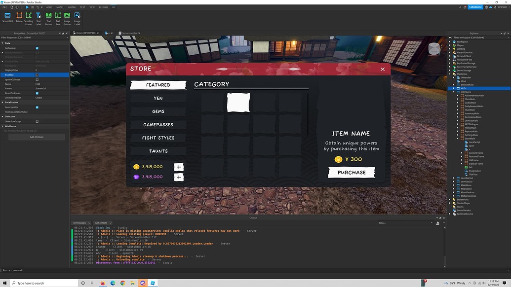 Gui button bug? - Scripting Support - Developer Forum | Roblox