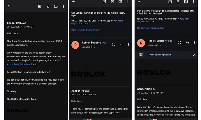Roblox support doesnt work the same as a year ago - Catalog Asset Bugs - Developer Forum | Roblox