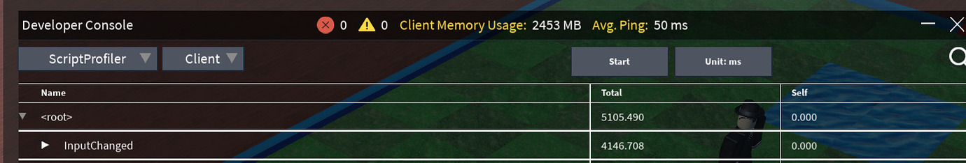 Why is InputChanged eating so much memory? - Scripting Support - Developer Forum | Roblox
