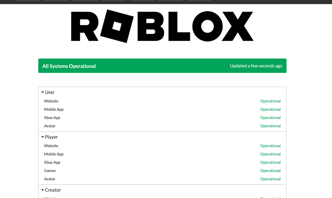 Roblox Website Down (503) - Roblox Application and Website Bugs ...