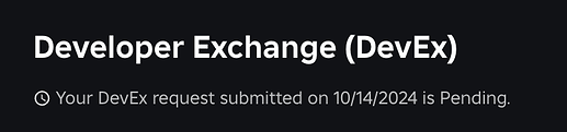 Is the first DevEx supposed to take 51+ days? - Platform Usage Support ...