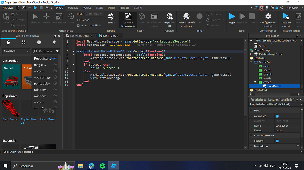 Your purchase failed because something went wrong error - Scripting ...