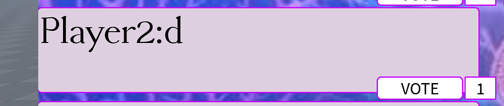 Voting via GUI system - Scripting Support - Developer Forum | Roblox