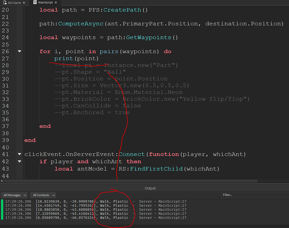 Pathfinding confusion - Scripting Support - Developer Forum | Roblox