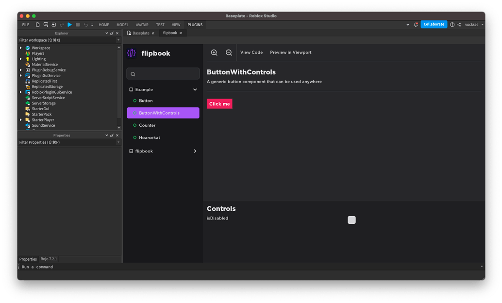 Flipbook — Storybook plugin for Roblox UI - Community Resources ...